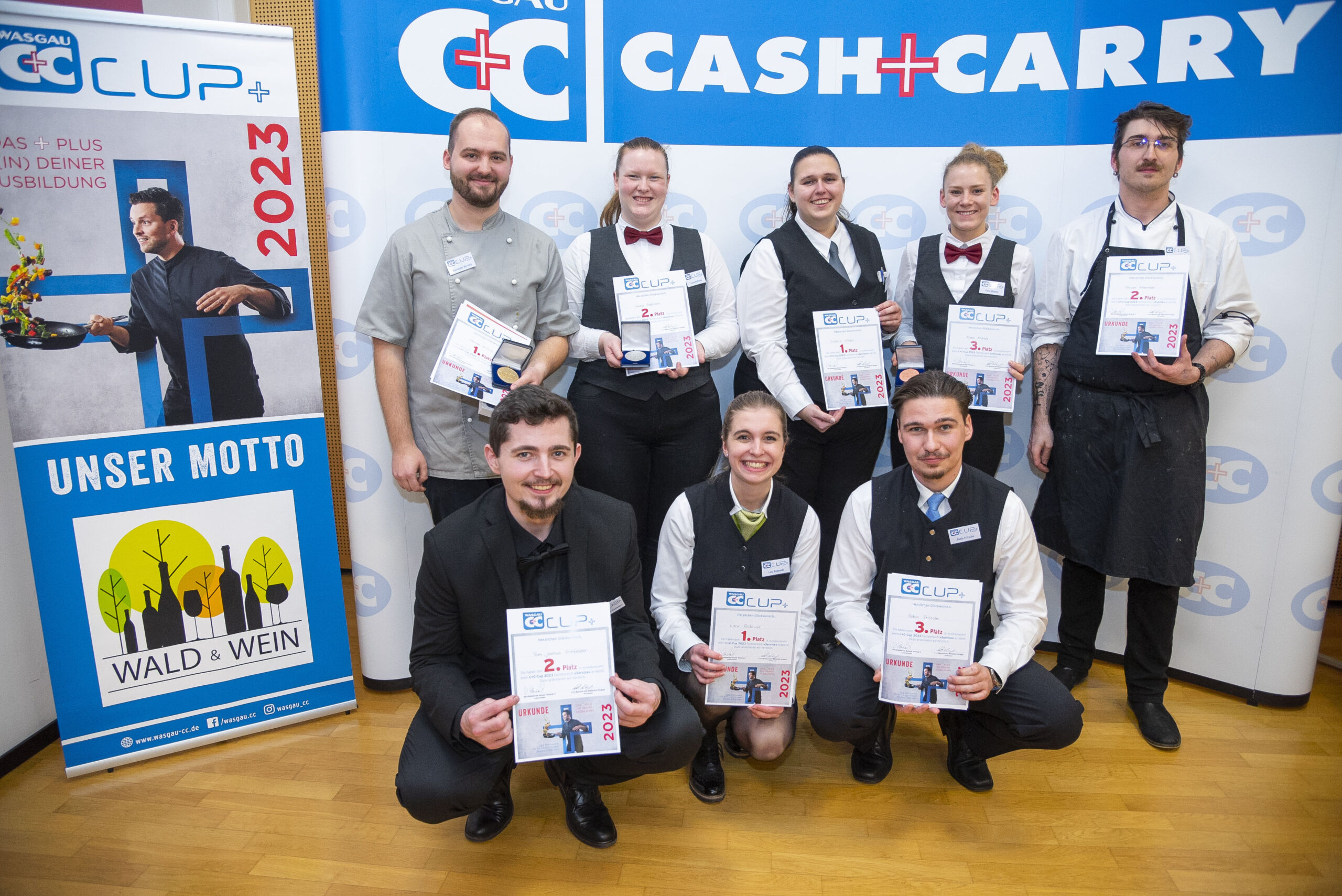 Siegreiche Gastronomie-Azubis beim 21. WASGAU C+C-CupWASGAU ...